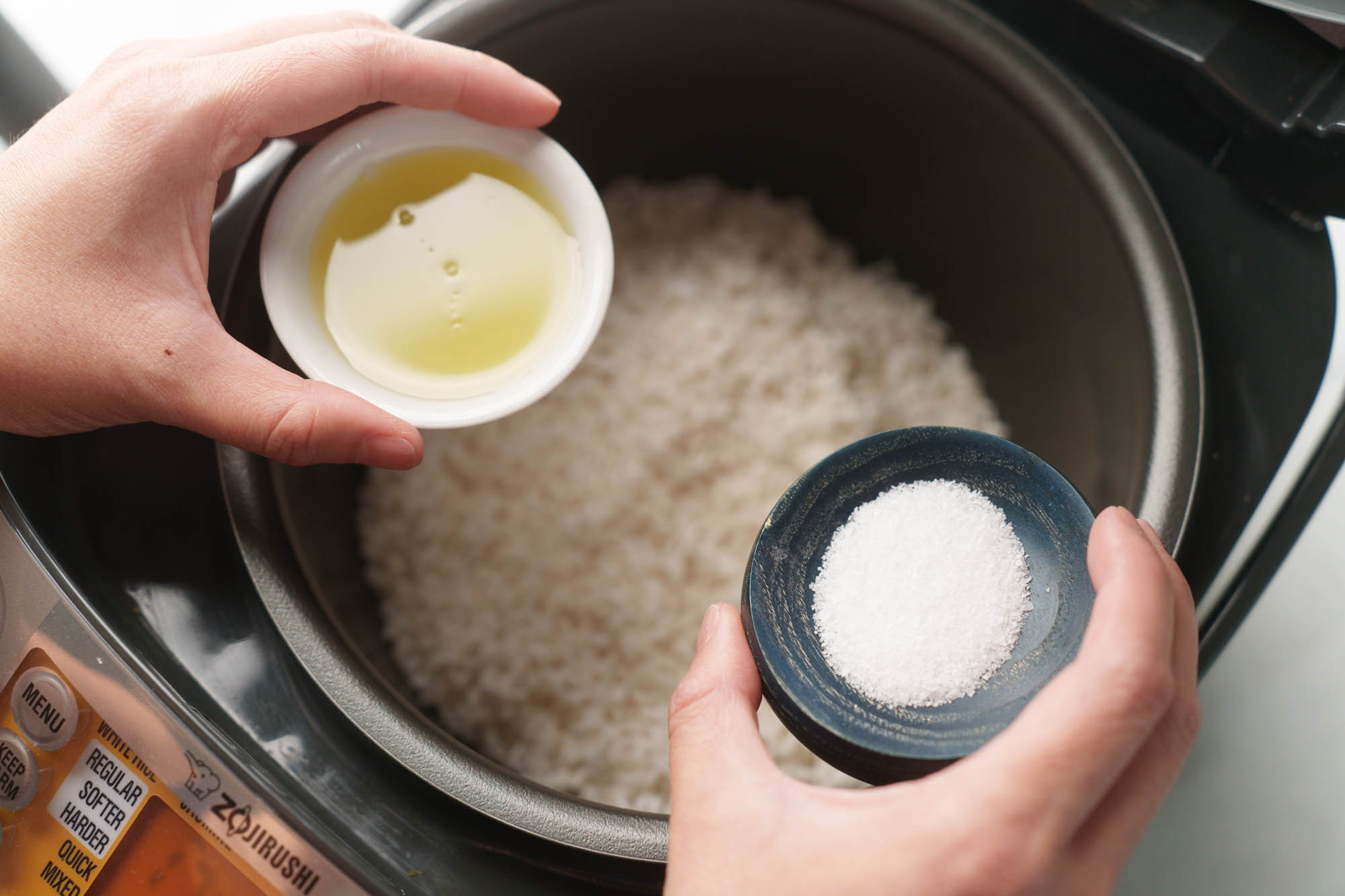Cilantro Lime Rice In A Rice Cooker [Recipe] - Hungry Huy