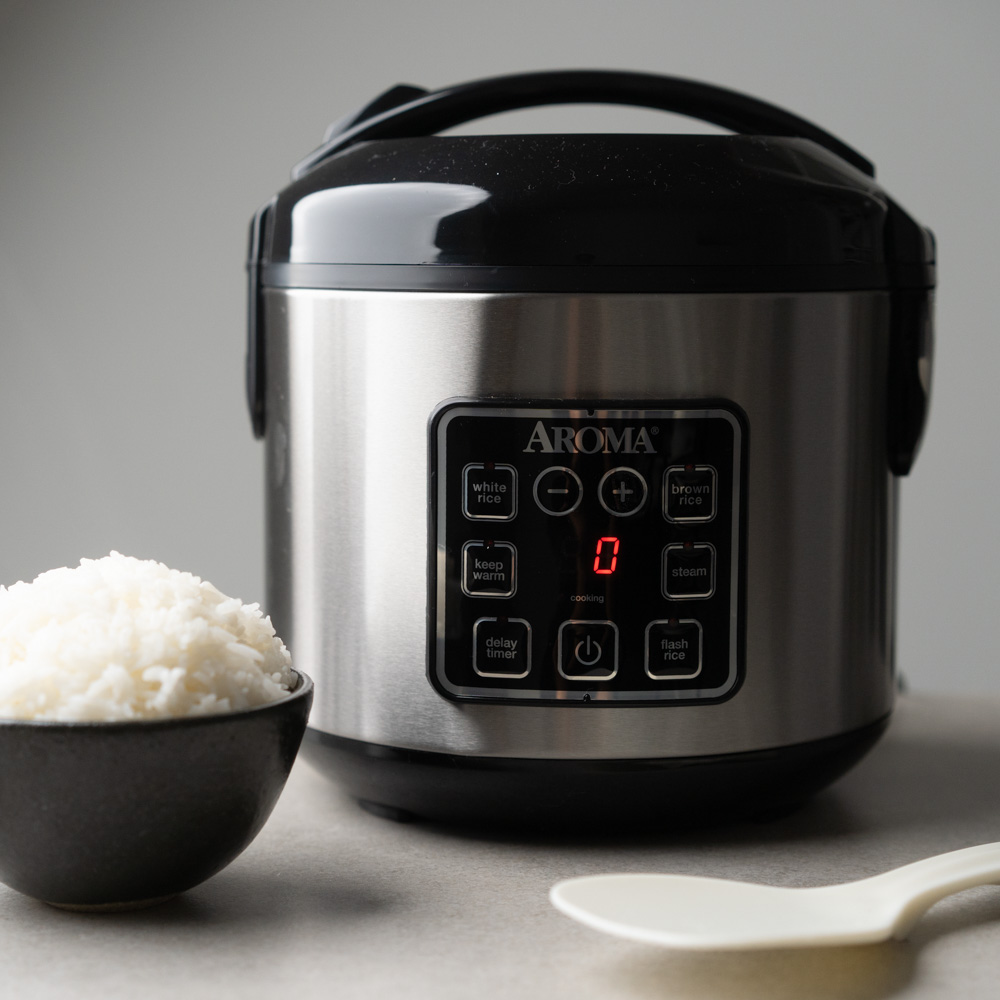 Aroma Rice Cooker Instructions & Recipe (small & digital cooker)