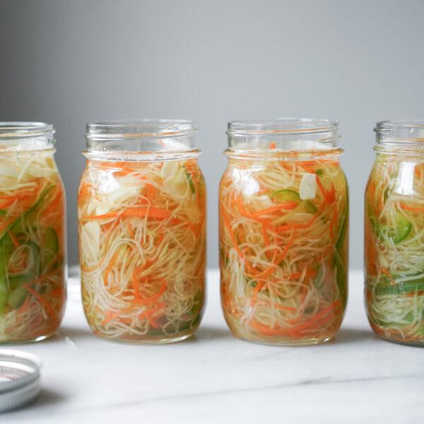 Atchara Recipe (Easy Filipino Pickled Papaya) - Hungry Huy