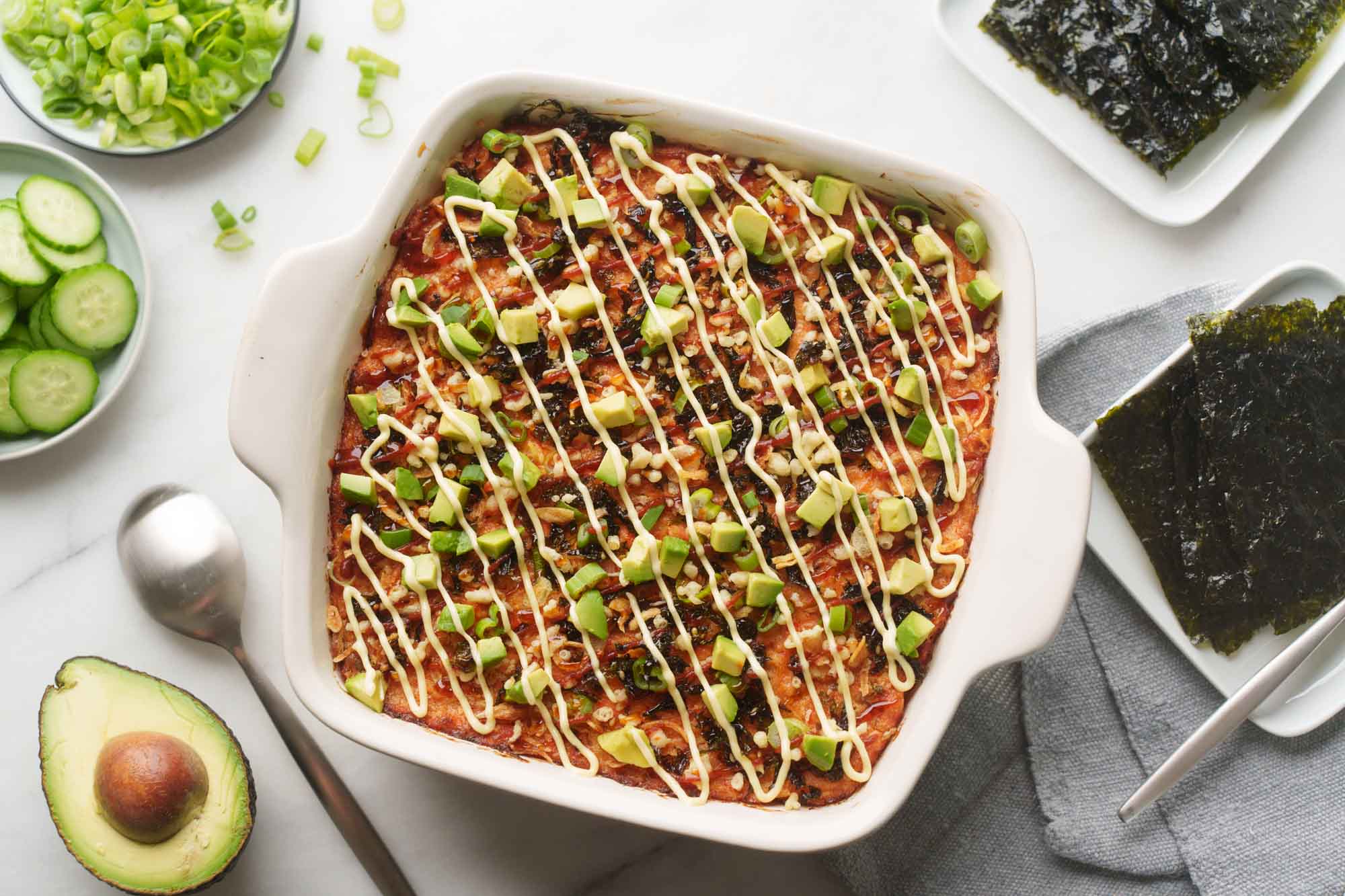 Easy Sushi Bake Recipe Sushi Casserole Hungry Huy Easy Sushi Bake Recipe Sushi Casserole Hungry Huy
