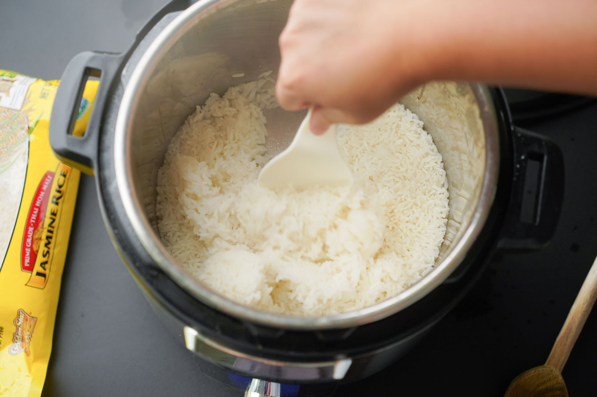 Perfect Instant Pot Jasmine Rice Recipe - Hungry Huy