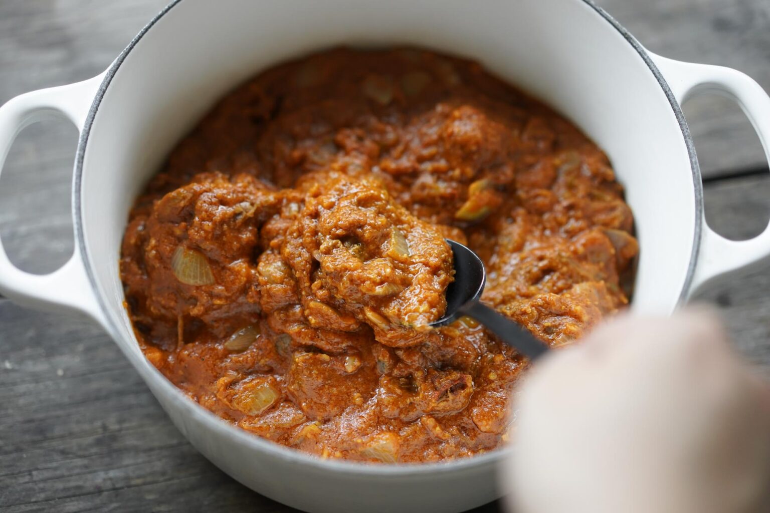 Kare Kare (Filipino Oxtail, Vegetable & Peanut Sauce Stew)