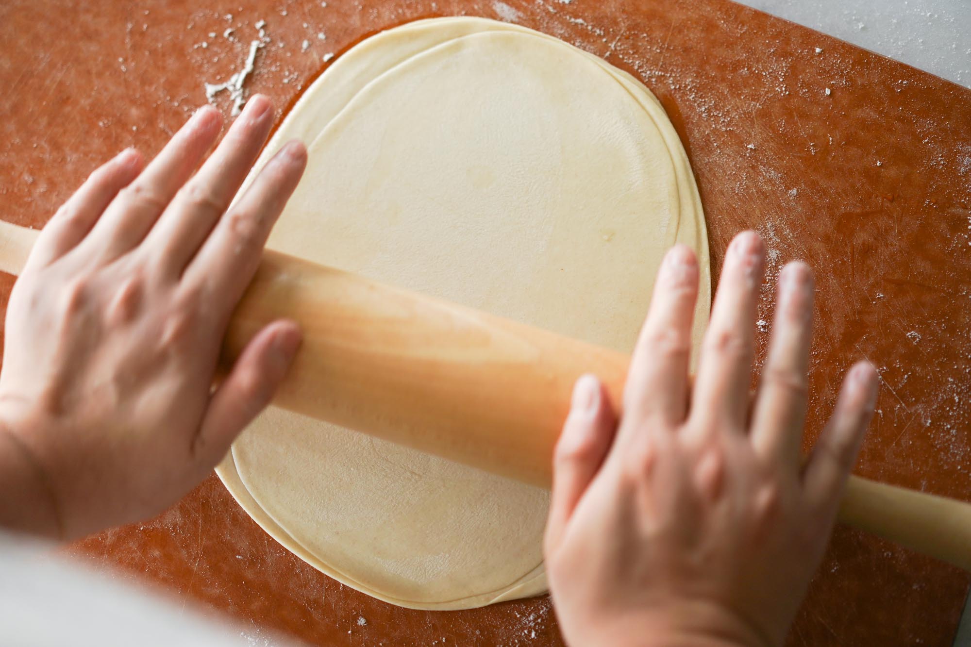 Easy Spring Roll Wrapper Recipe - Hungry Huy