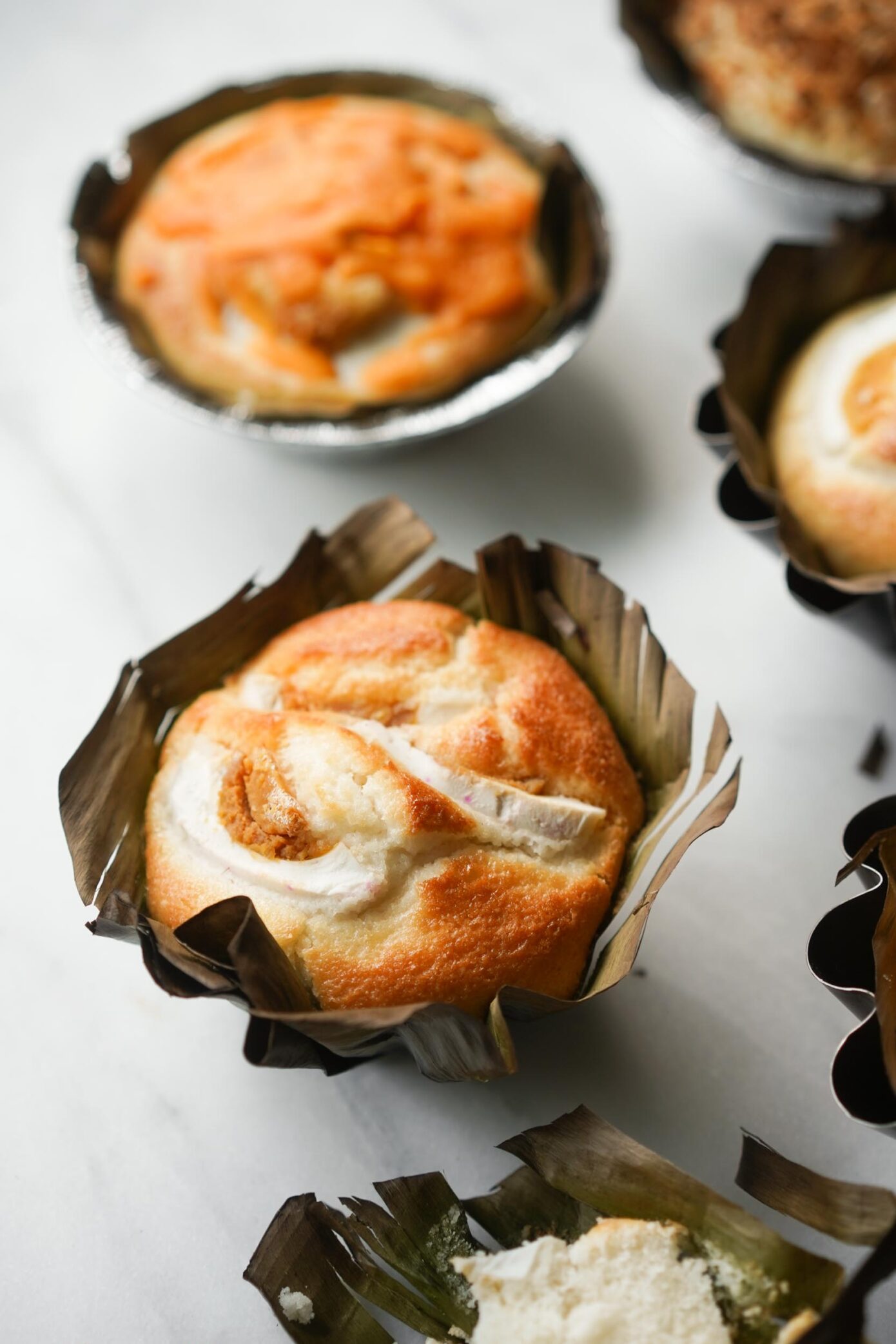 Bibingka Recipe (Filipino Baked Coconut Rice Cakes) - Hungry Huy