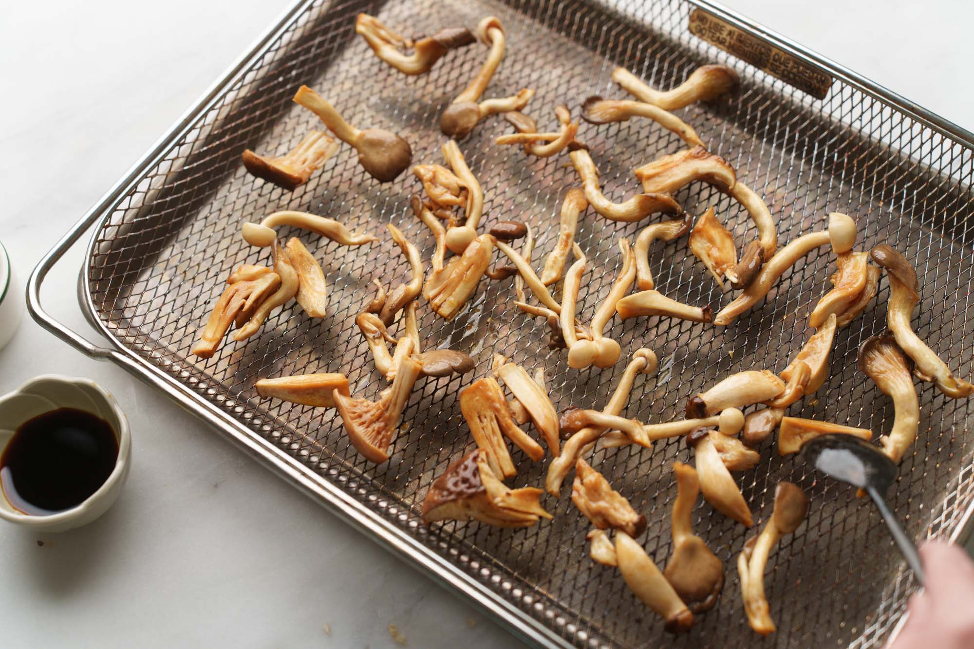 White Bean Dip w/ Garlic & Soy Mushrooms - Hungry Huy