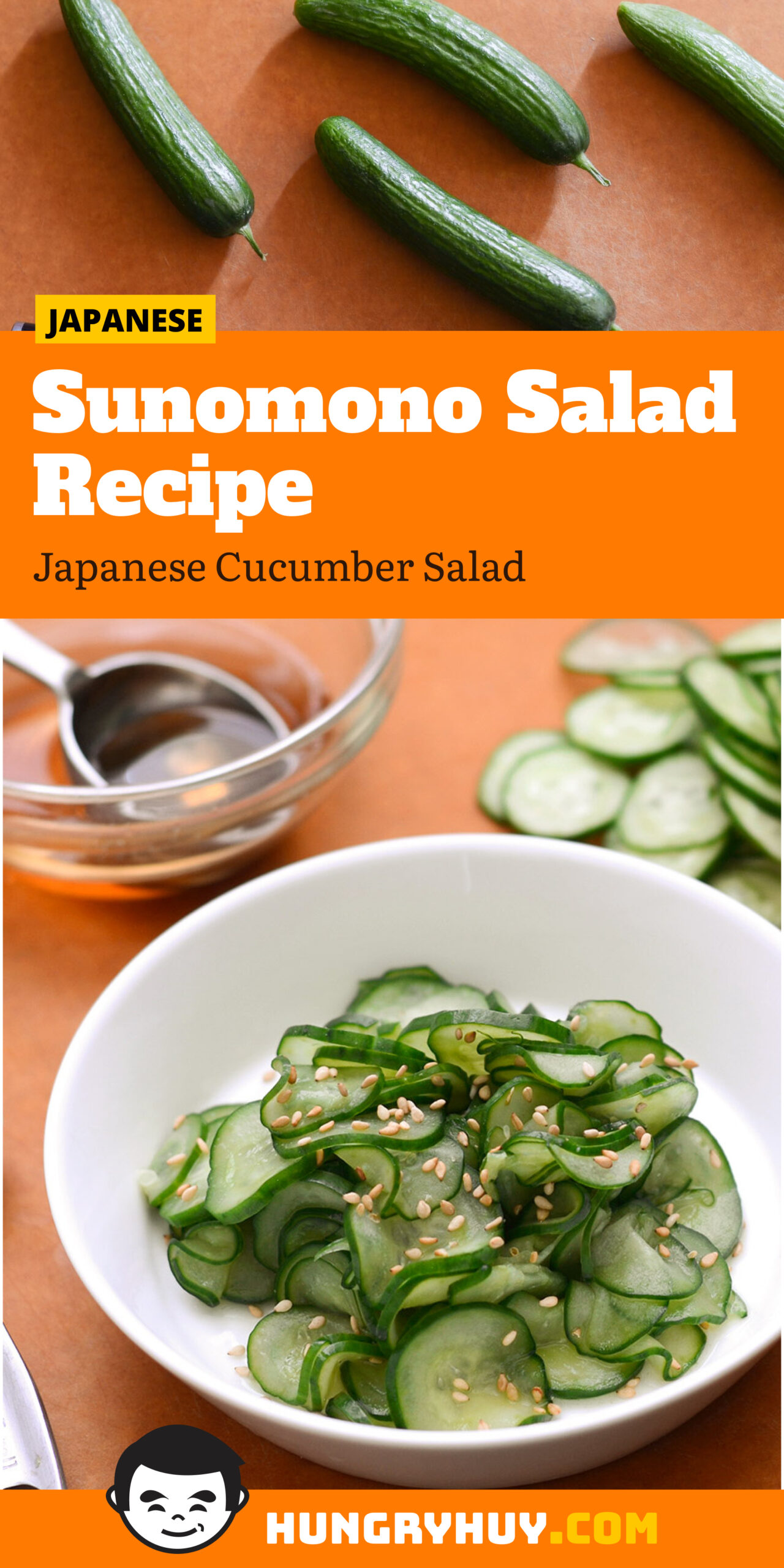 Sunomono Salad Recipe (Japanese Cucumber Salad)