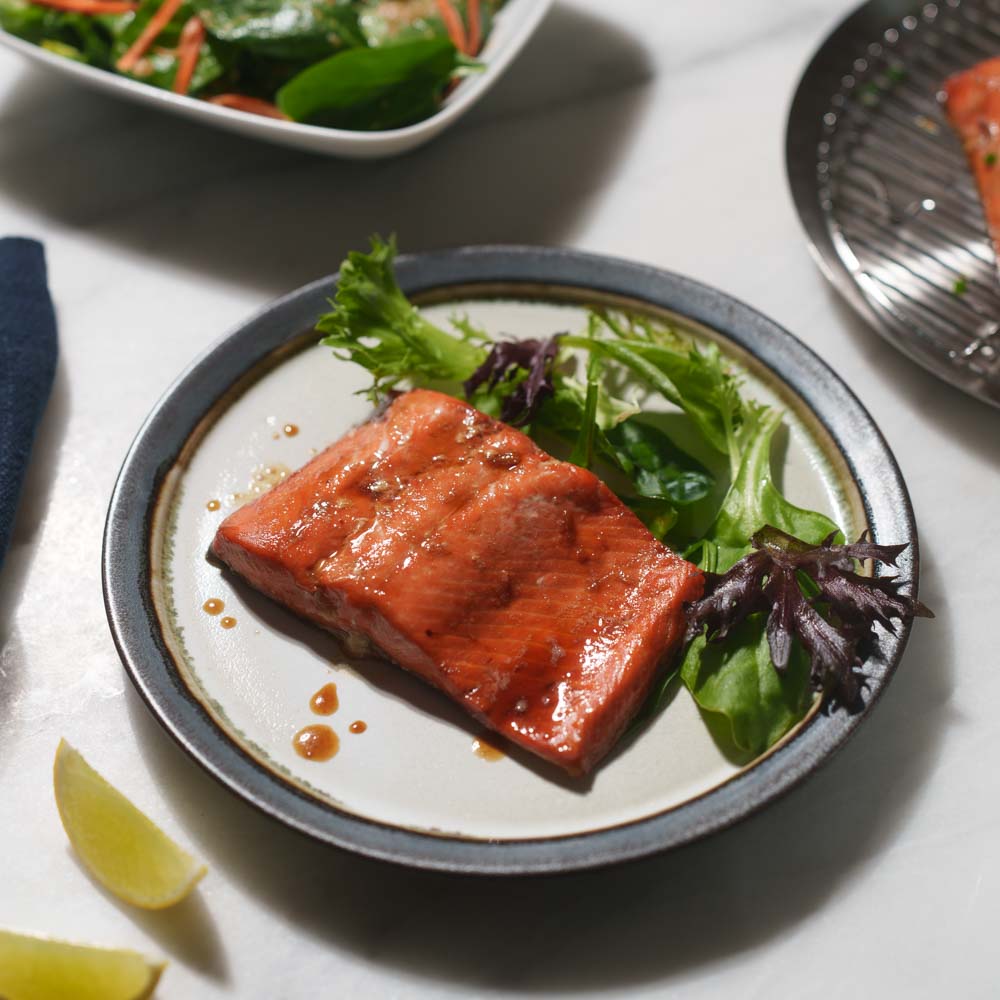 Teriyaki Salmon Recipe (Marinated & Glazed) - Hungry Huy